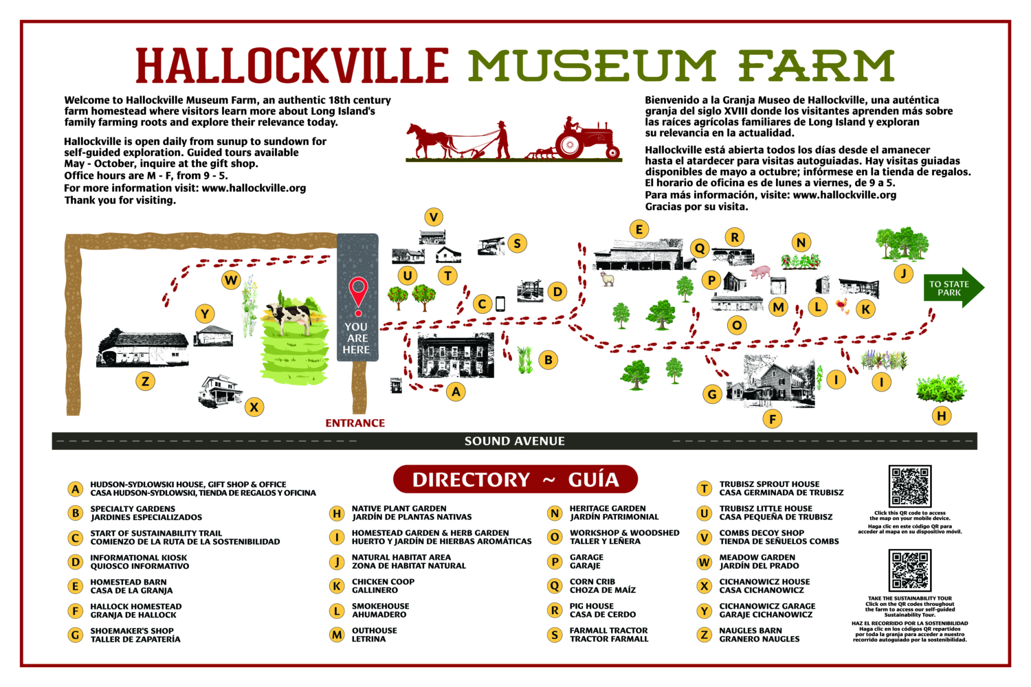 MUSEUM GROUNDS MAP - Hallockville Museum Farm